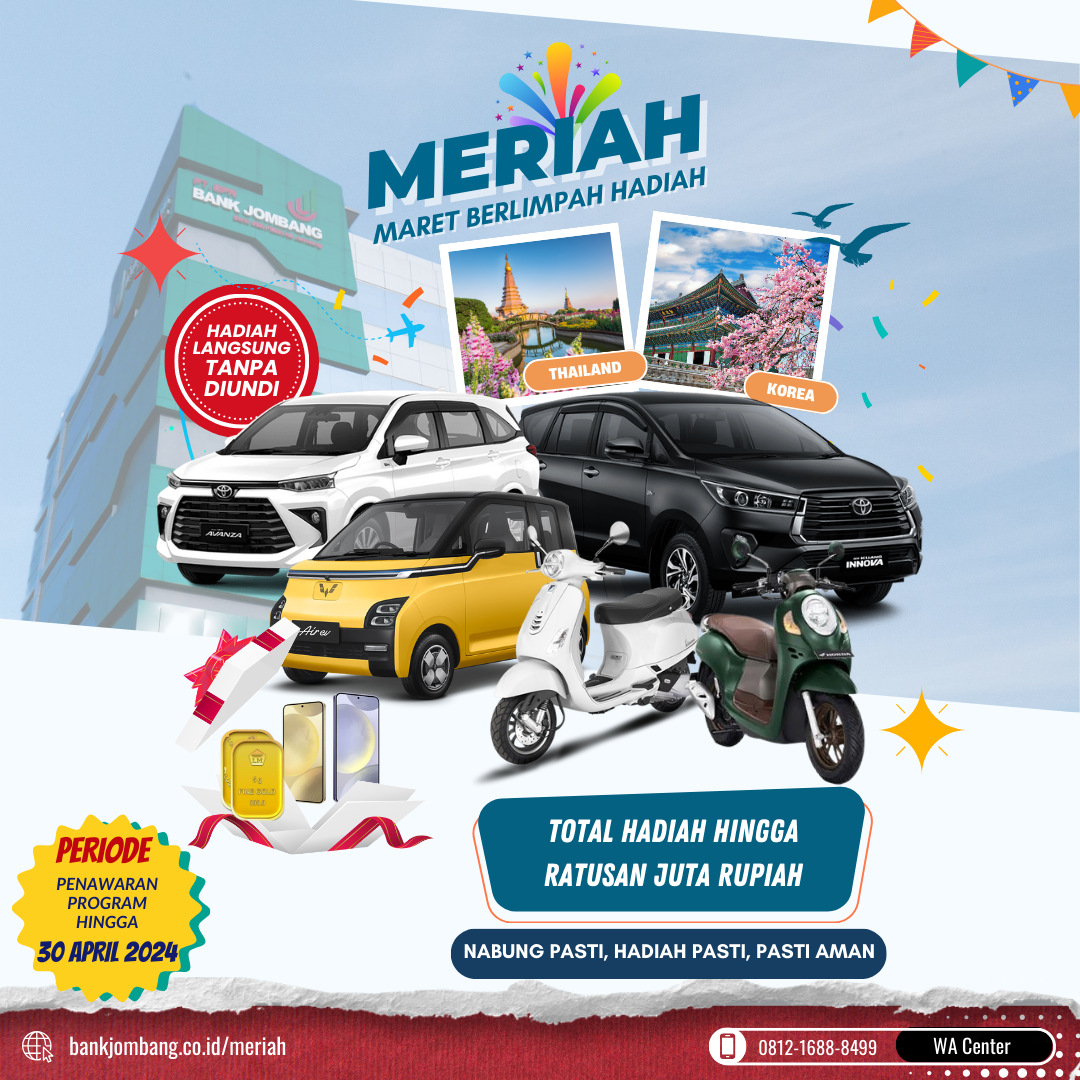 Promo – PT. BPR Bank Jombang Perseroda